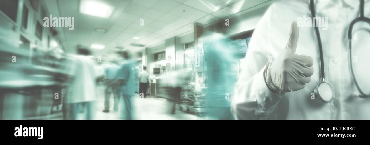 doctor success at hospital and surgeons finish the operation and thumb ...