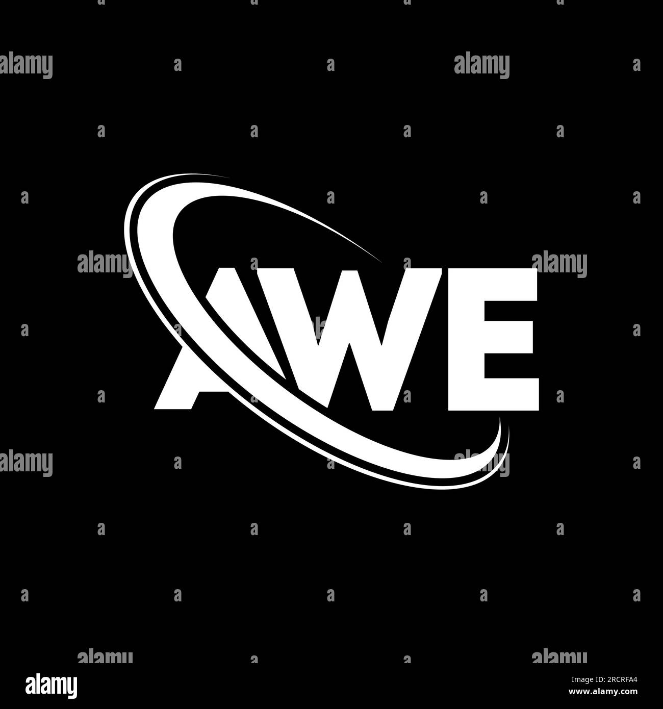 Awe business logo Stock Vector Images - Alamy