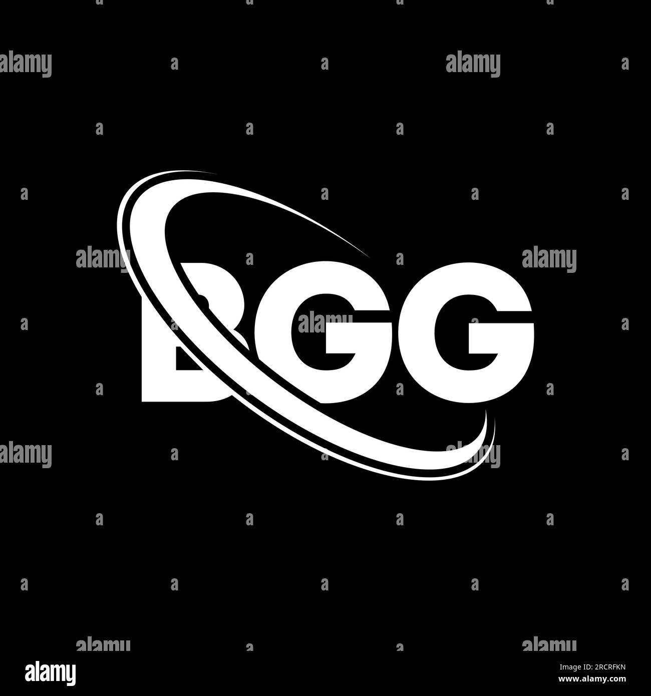 Bgg Minimalist Logo Stock Vector Images Alamy