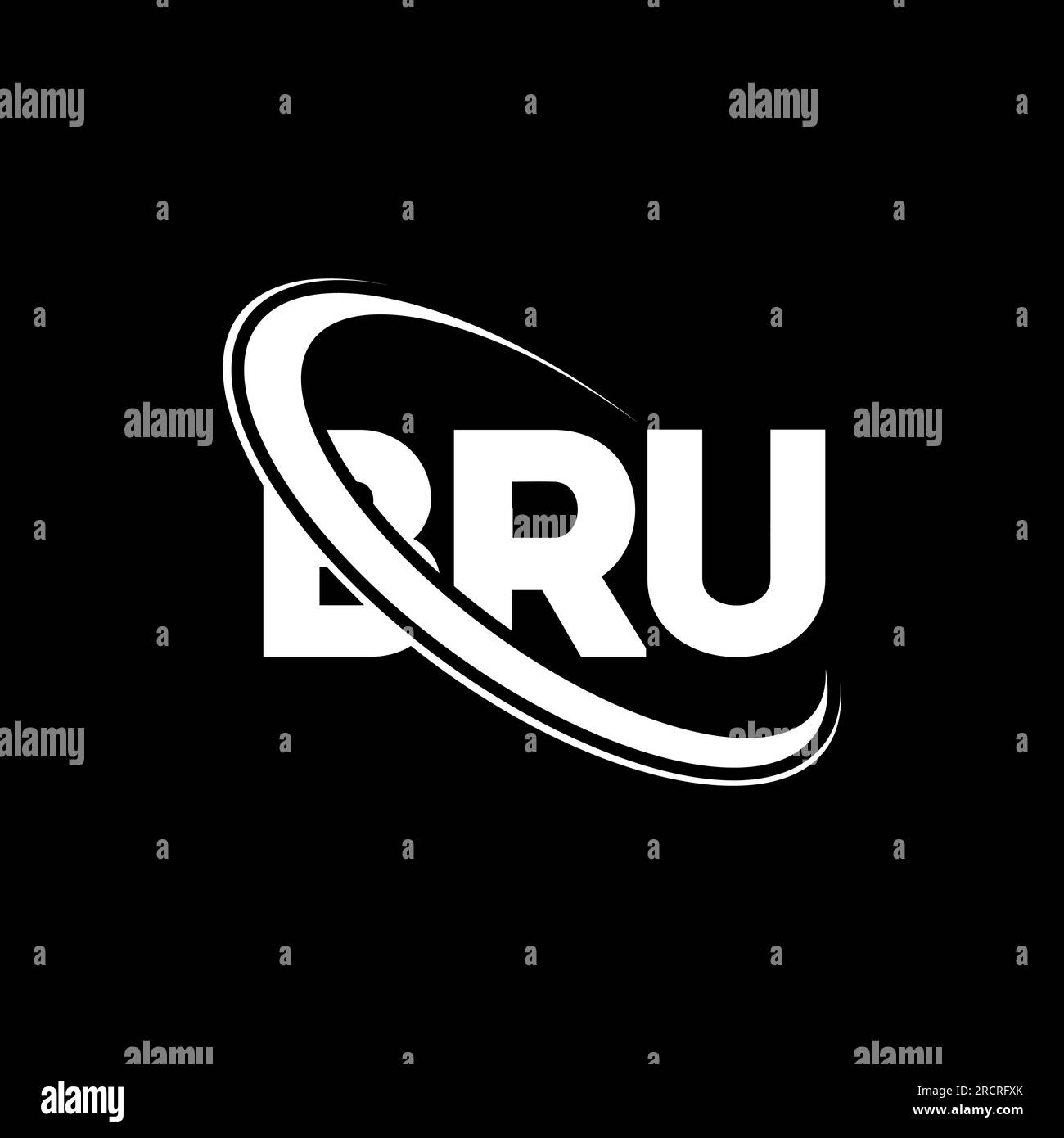 Bru circle logo Stock Vector Images - Alamy