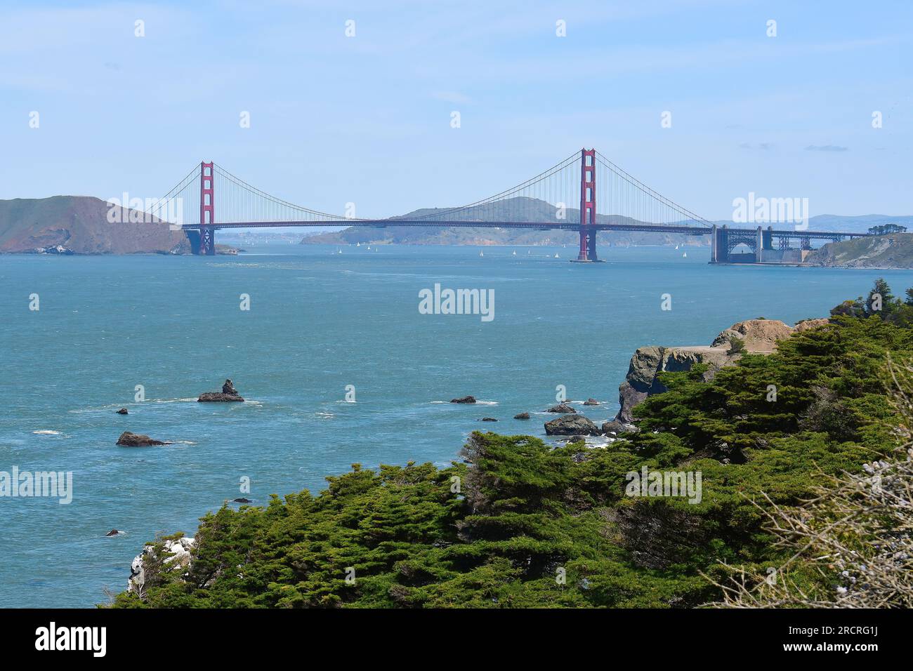 Golden Gate Bridge, suspension bridge,San Francisco, California, USA ...