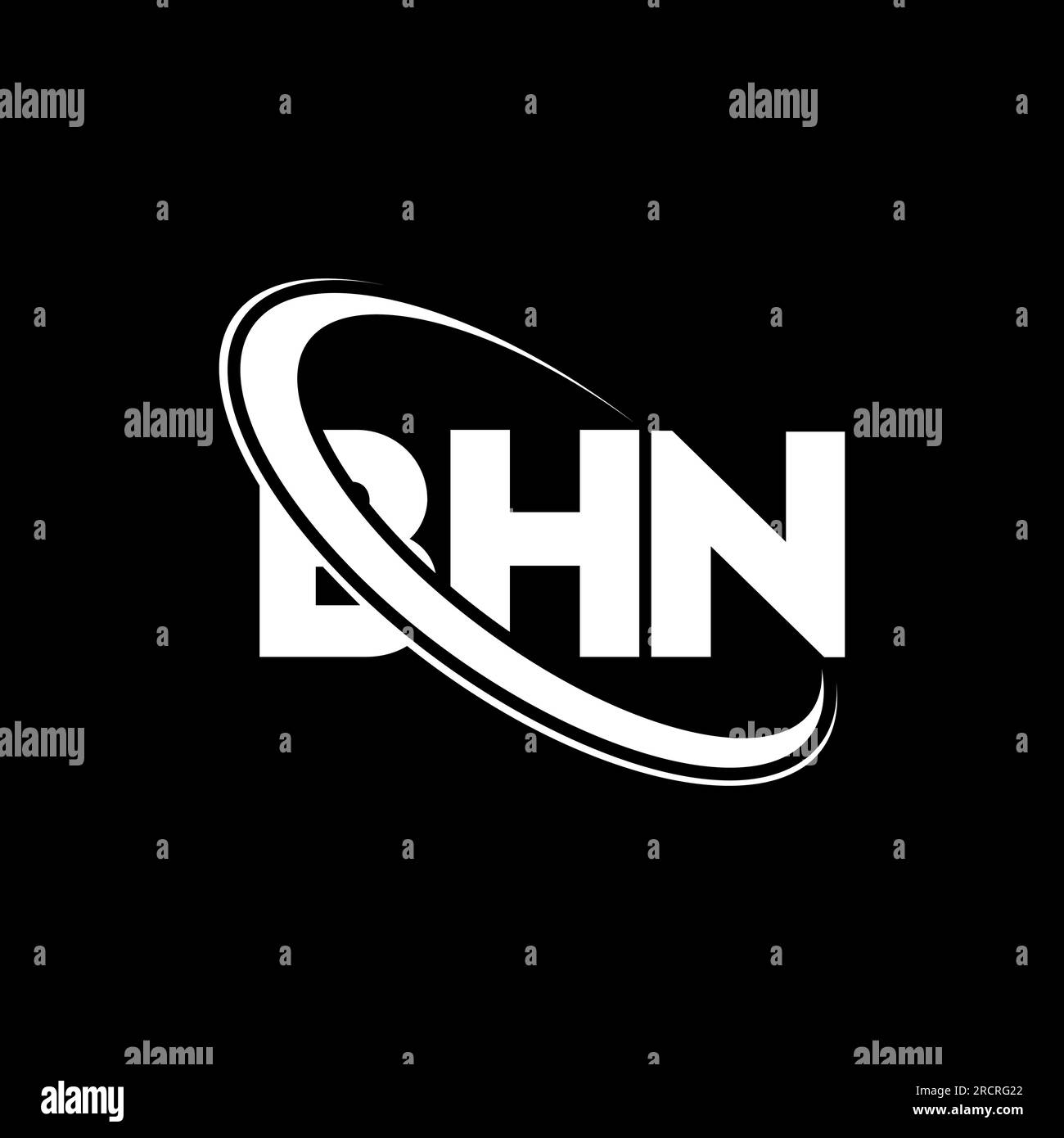 BHN logo. BHN letter. BHN letter logo design. Initials BHN logo linked ...