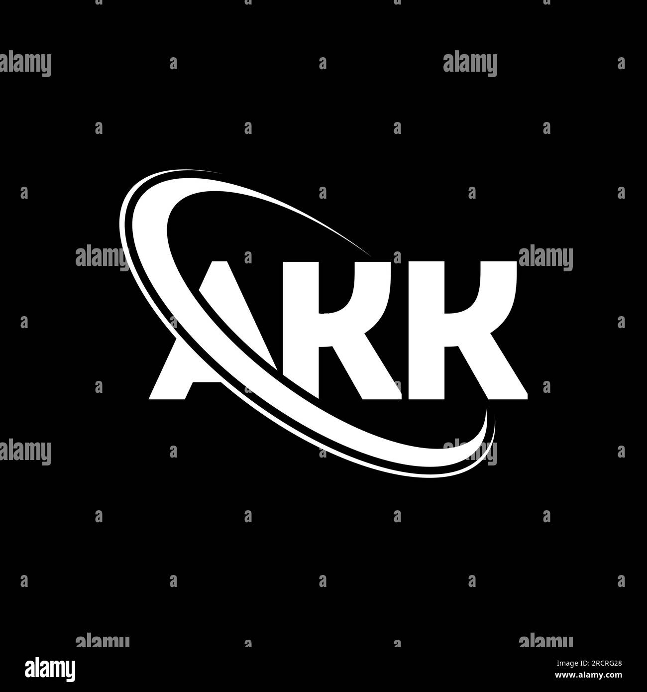 Akk logo design hi-res stock photography and images - Alamy