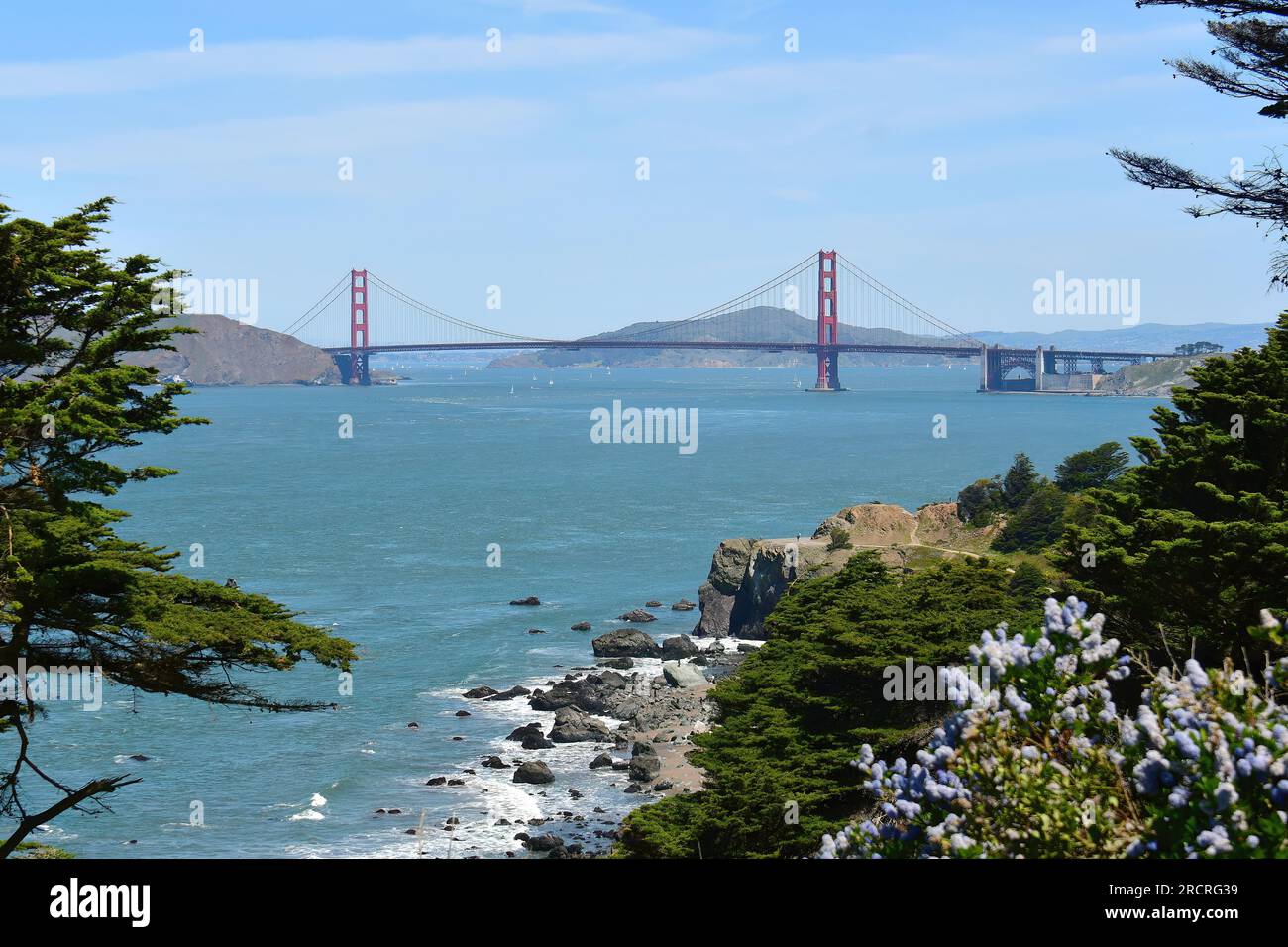 Golden Gate Bridge, suspension bridge,San Francisco, California, USA ...