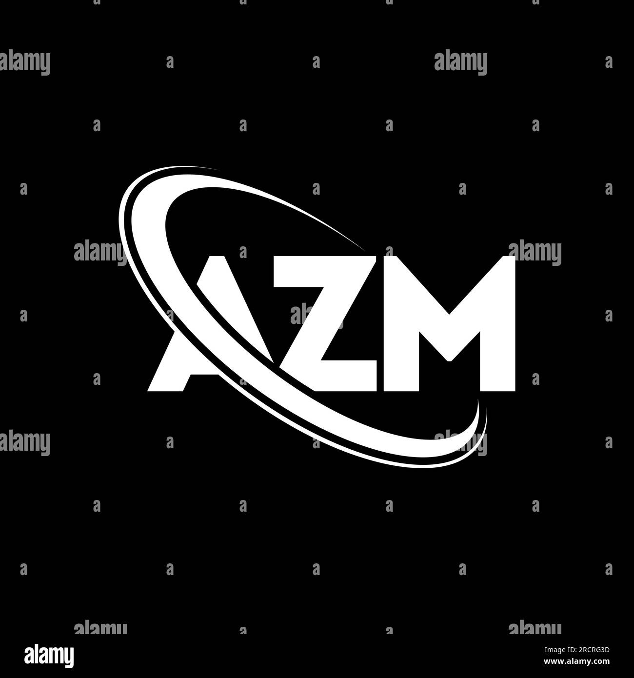 Azm minimalist logo hi-res stock photography and images - Alamy