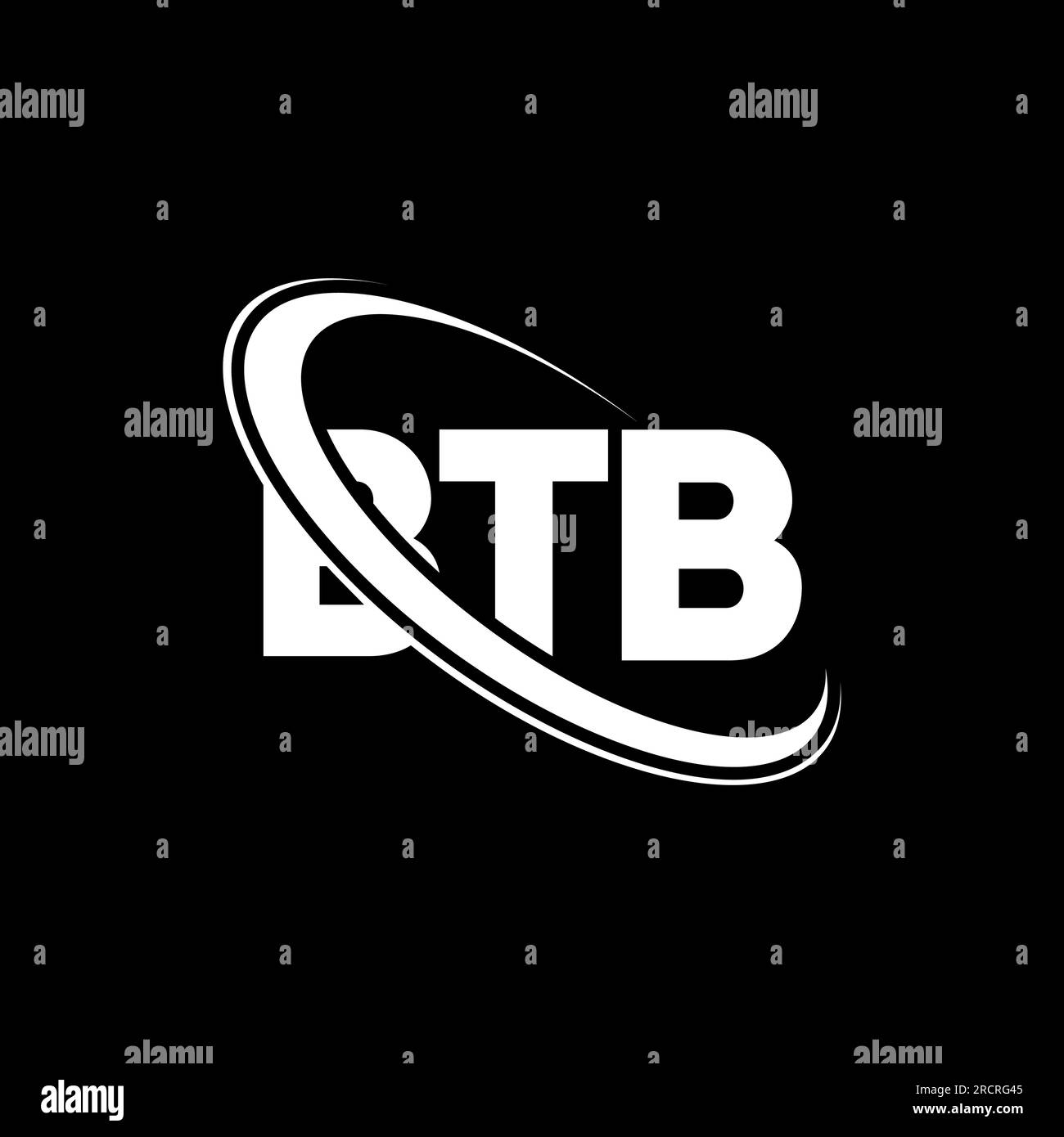 Btb logo design hi-res stock photography and images - Alamy
