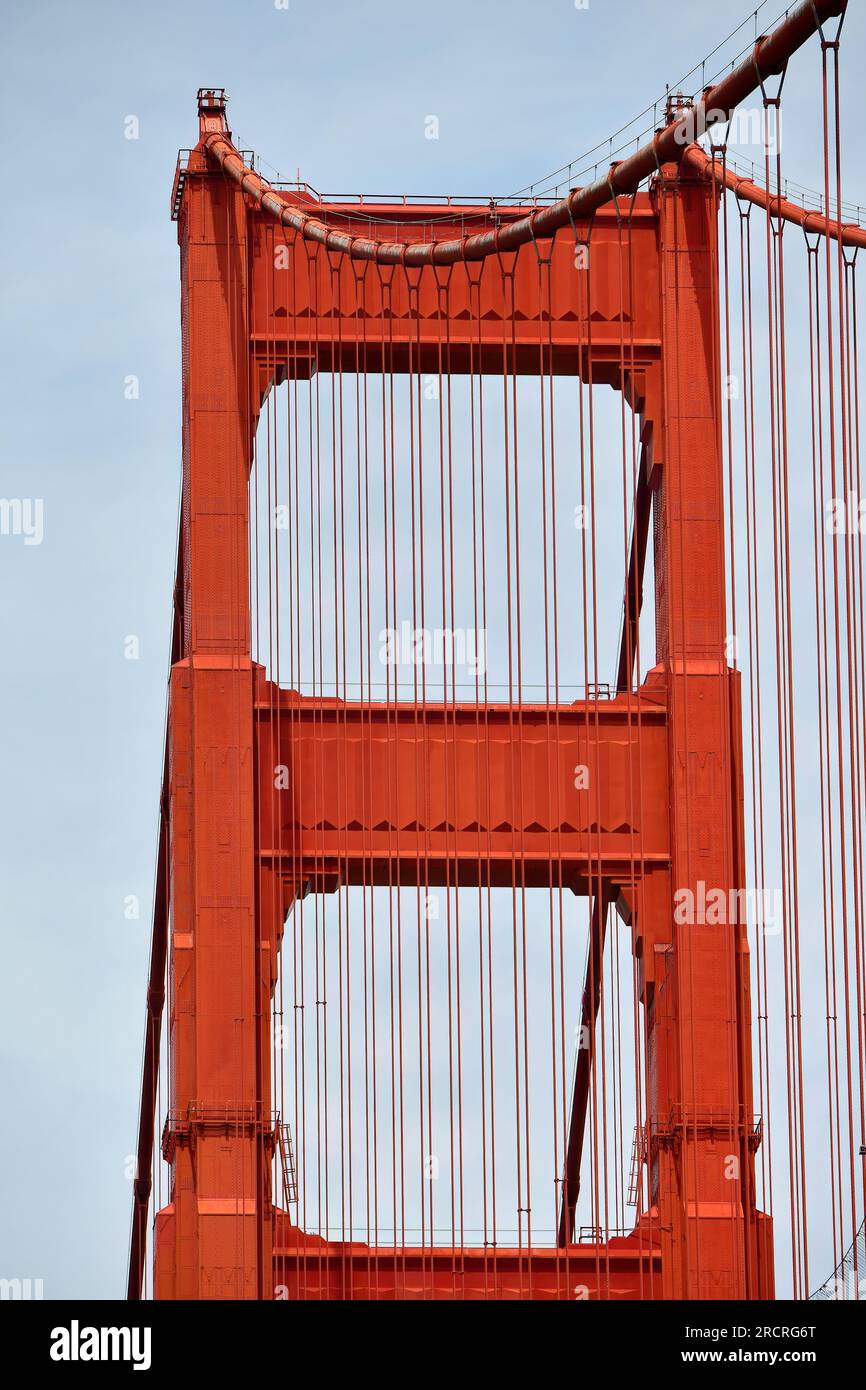 Golden Gate Bridge, suspension bridge,San Francisco, California, USA ...