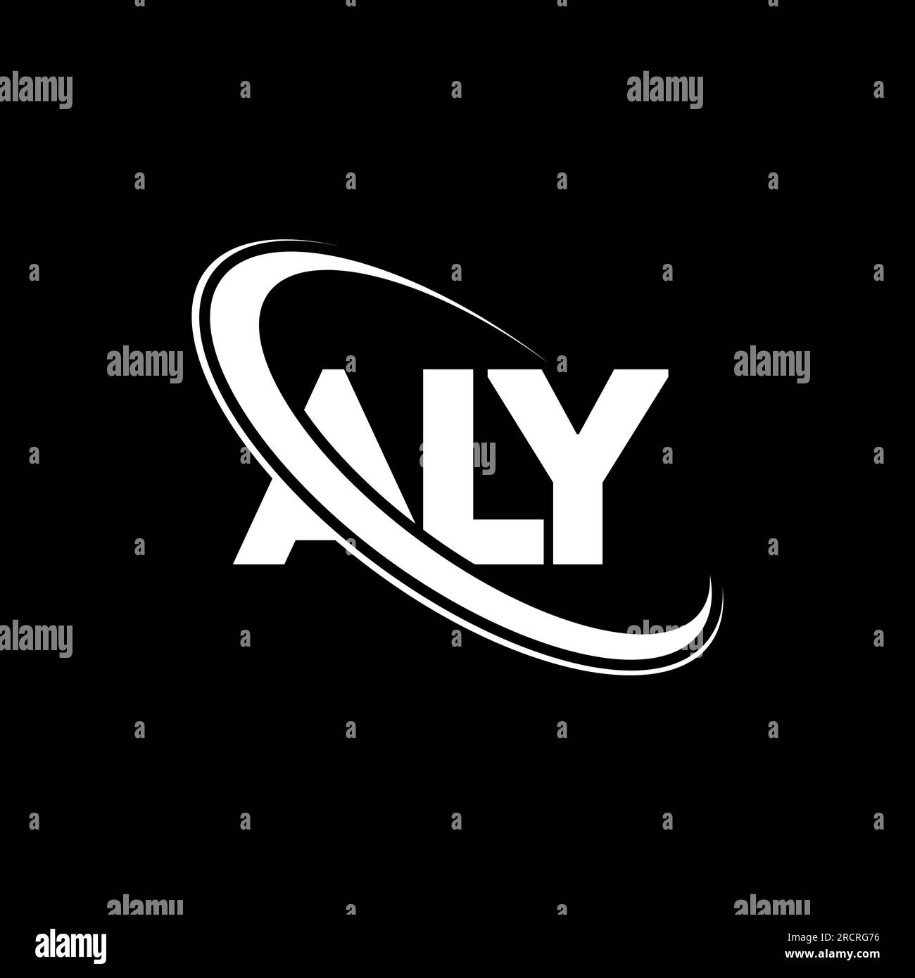 ALY logo. ALY letter. ALY letter logo design. Initials ALY logo linked ...