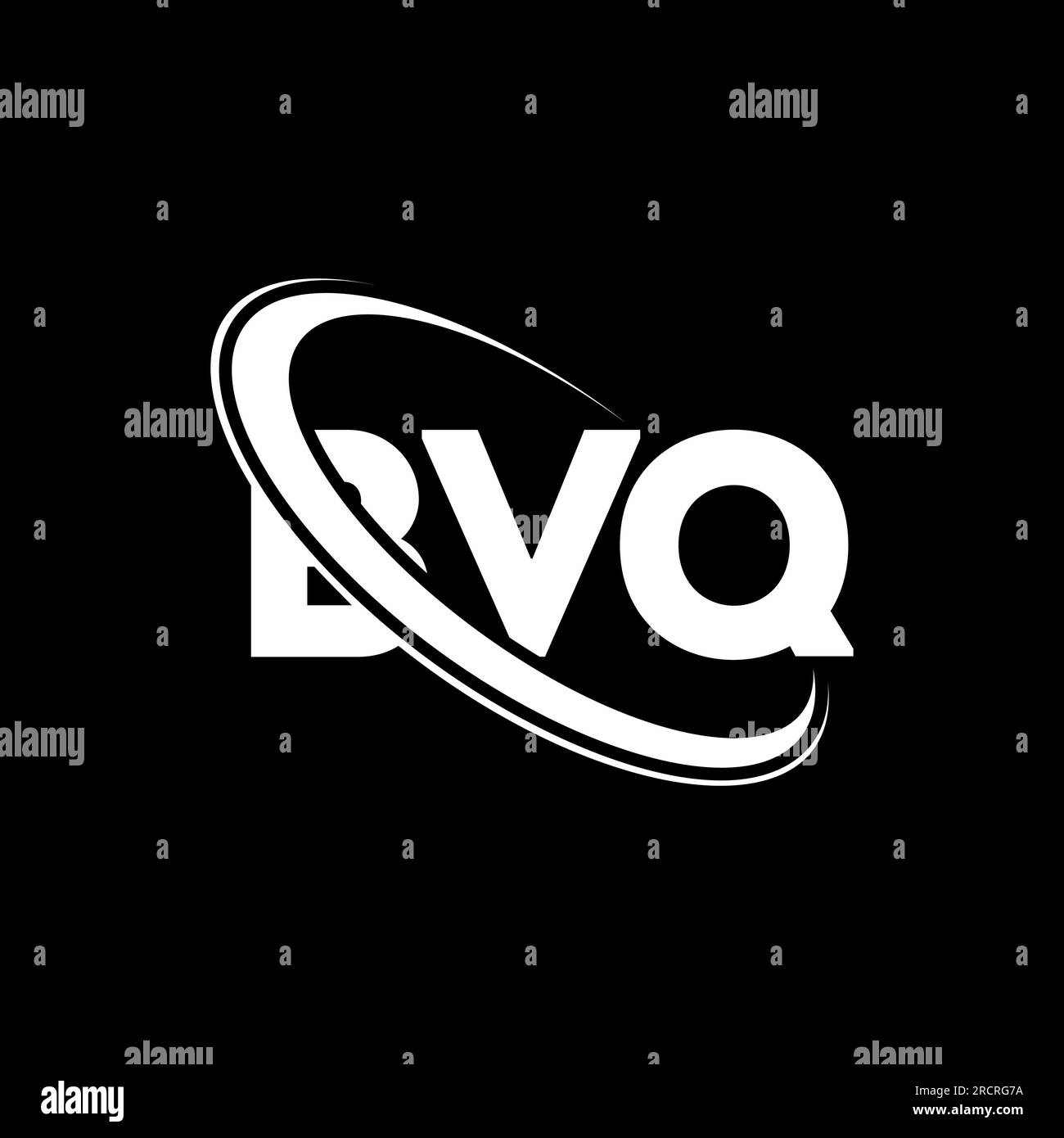 Bvq logo design hi-res stock photography and images - Alamy