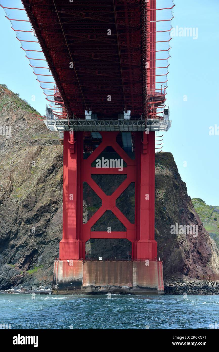 Golden Gate Bridge, suspension bridge,San Francisco, California, USA ...