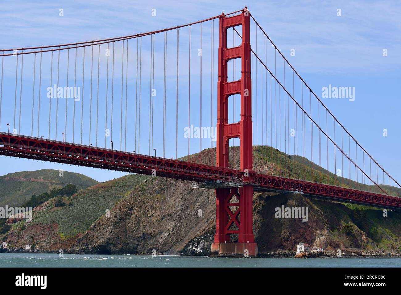 Golden Gate Bridge, suspension bridge,San Francisco, California, USA ...