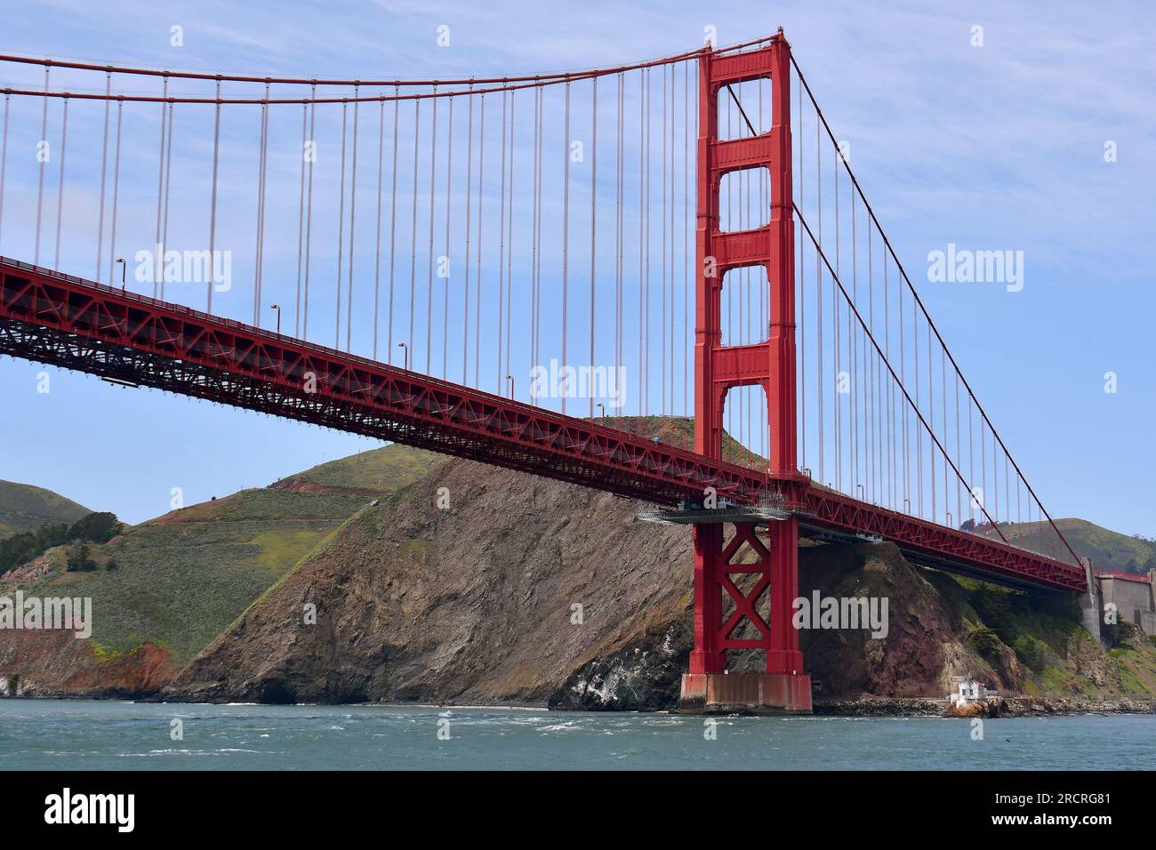 Golden Gate Bridge, suspension bridge,San Francisco, California, USA ...