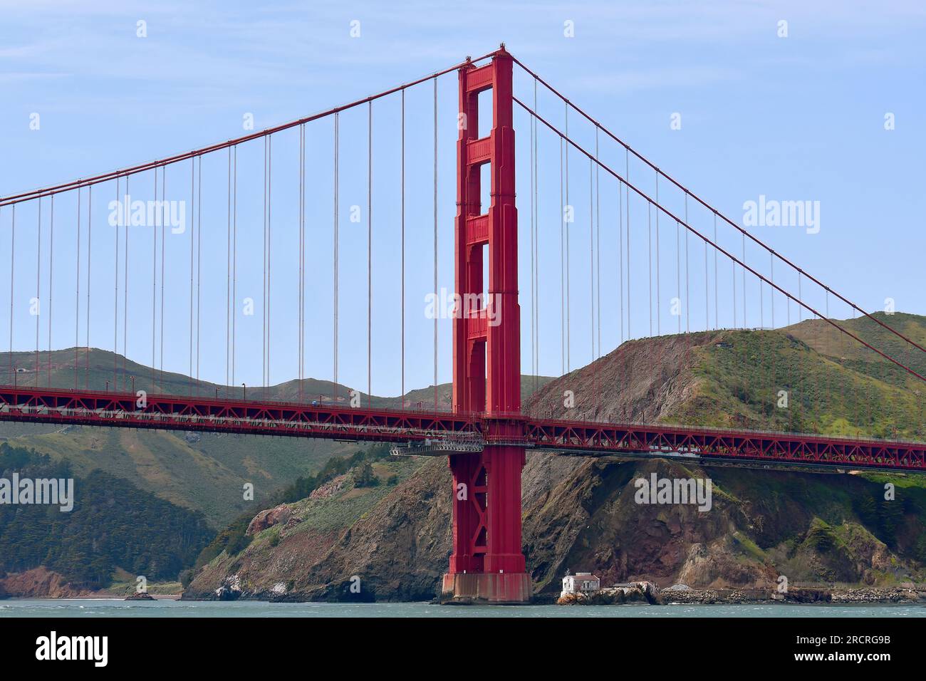 Golden Gate Bridge, suspension bridge,San Francisco, California, USA ...