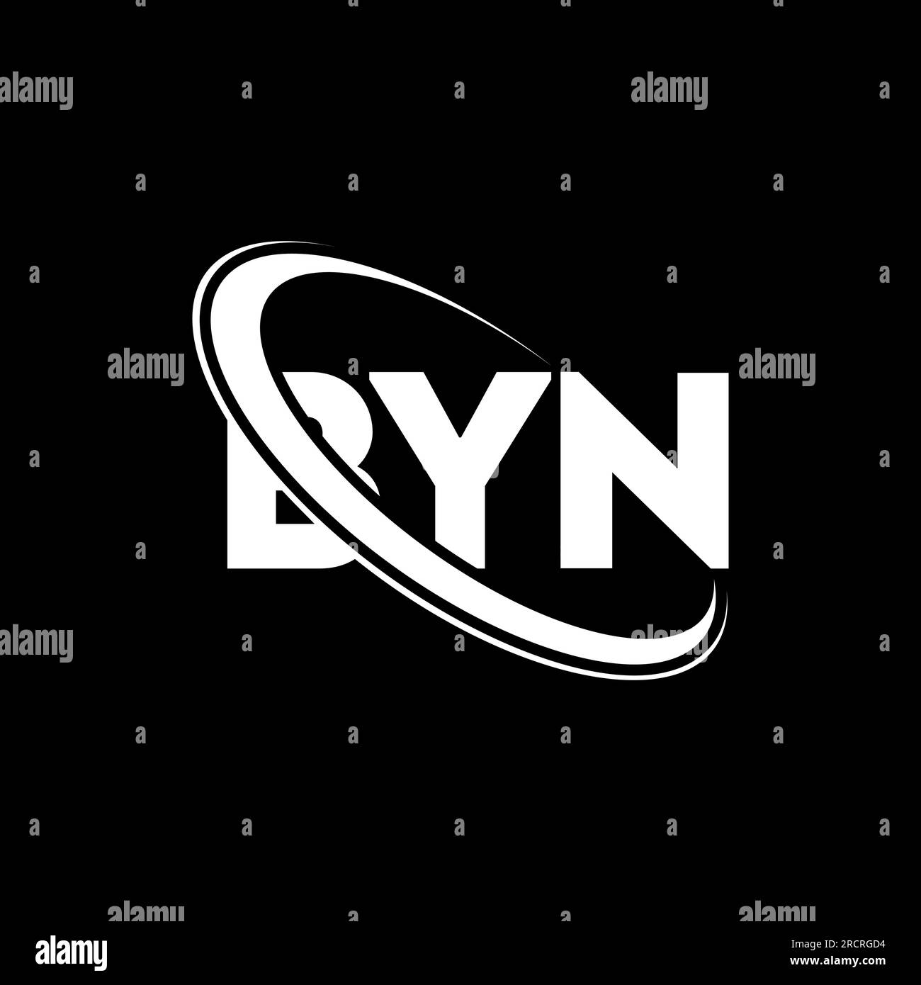 BYN logo. BYN letter. BYN letter logo design. Initials BYN logo linked ...