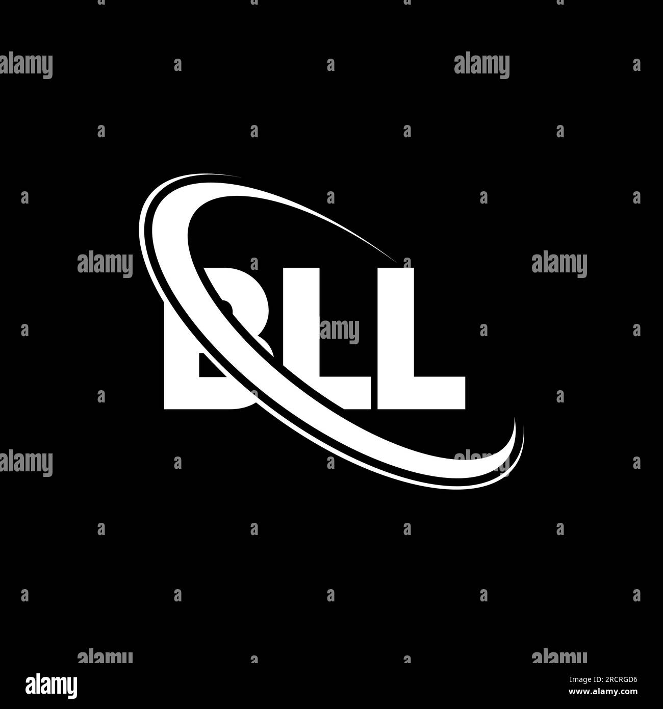 BLL logo. BLL letter. BLL letter logo design. Initials BLL logo linked ...