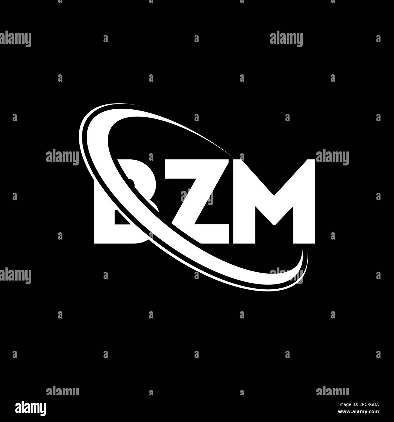 Bzm logo design hi-res stock photography and images - Alamy