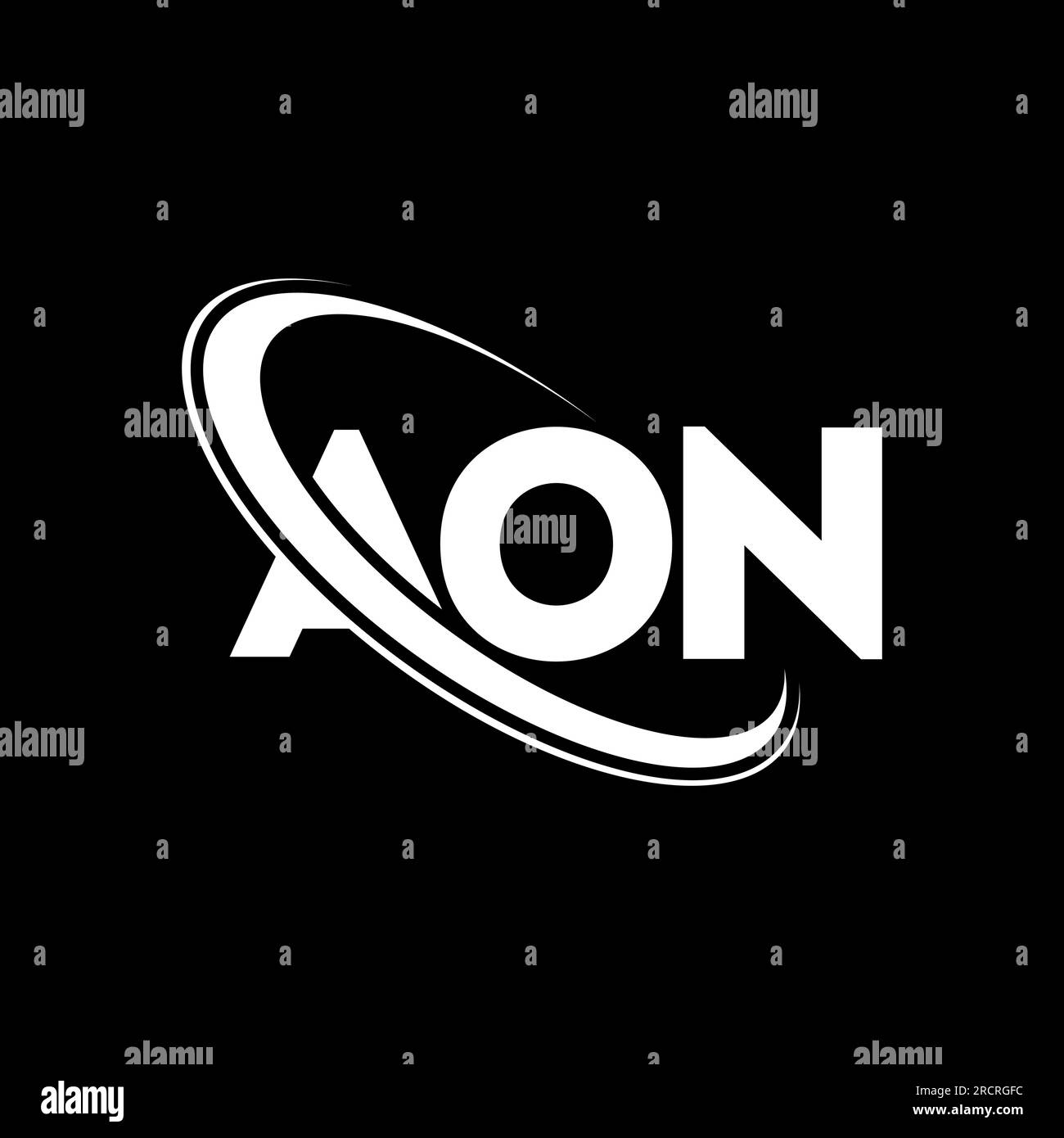 Aon marketing logo Black and White Stock Photos & Images - Alamy