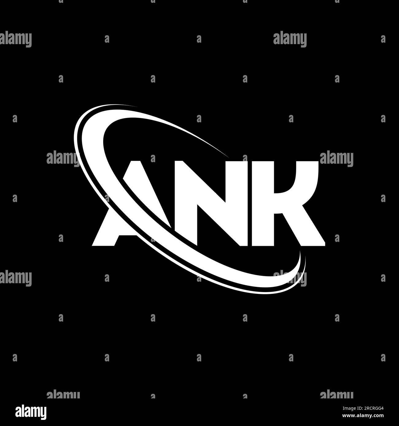 Ank logo design hi-res stock photography and images - Alamy