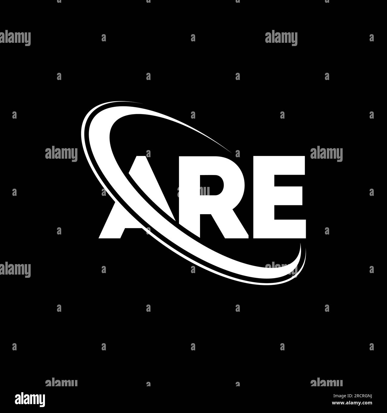 ARE logo. ARE letter. ARE letter logo design. Initials ARE logo linked ...