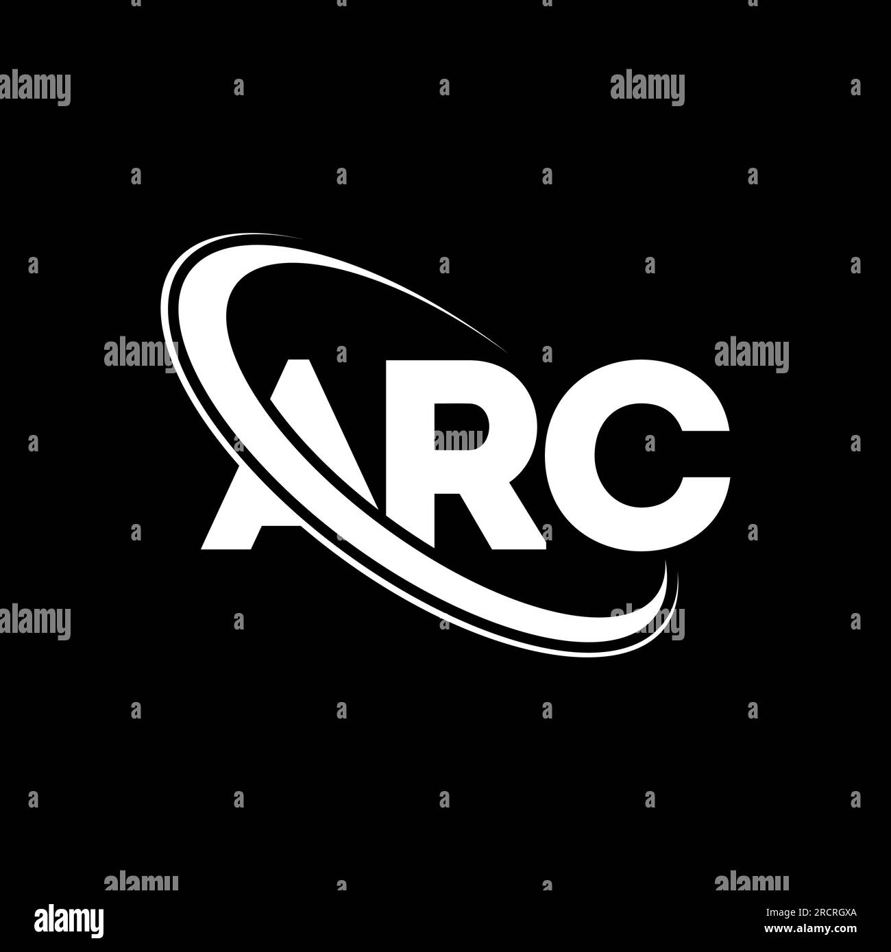 ARC logo. ARC letter. ARC letter logo design. Initials ARC logo linked ...
