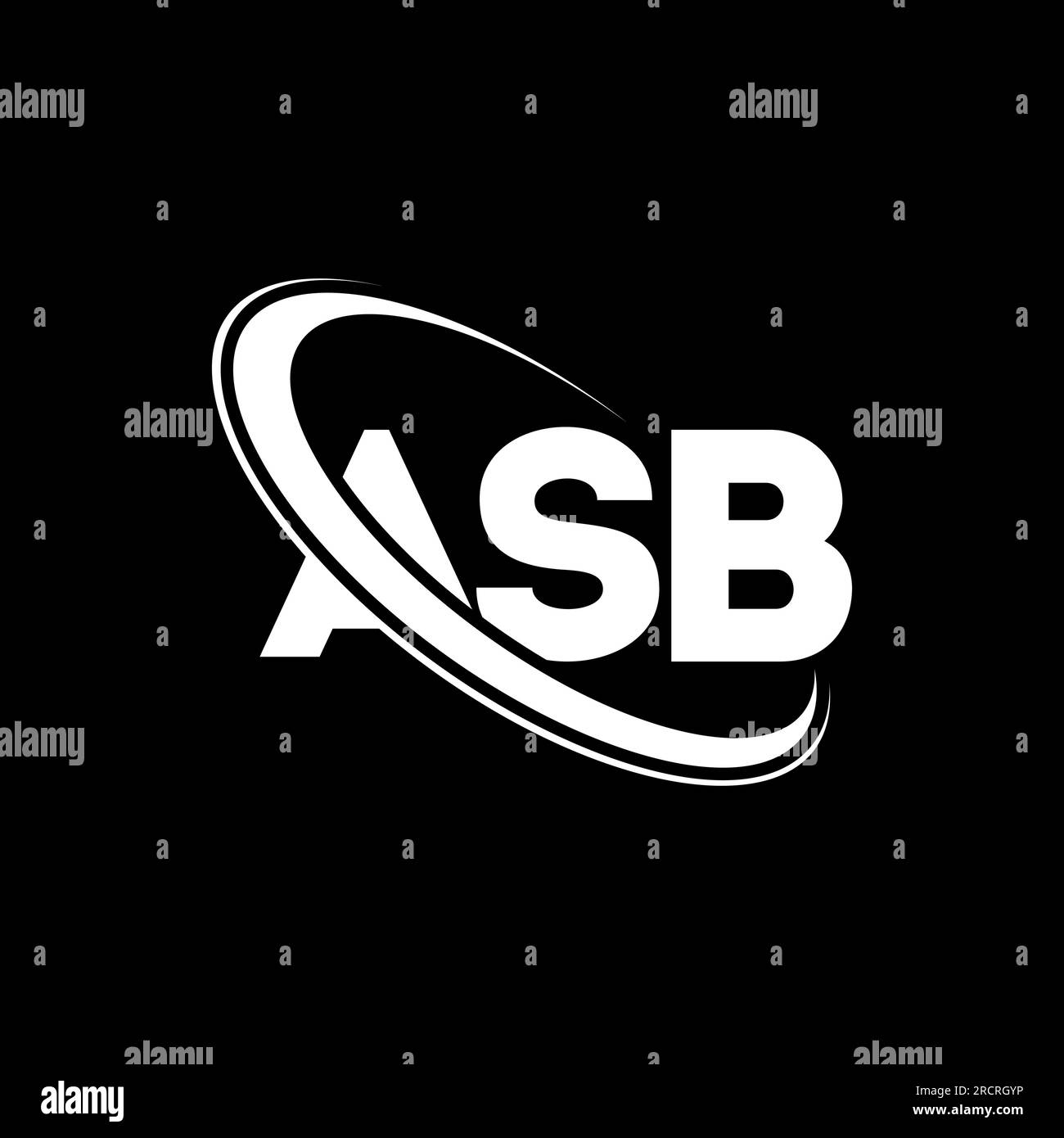 ASB logo. ASB letter. ASB letter logo design. Initials ASB logo linked ...