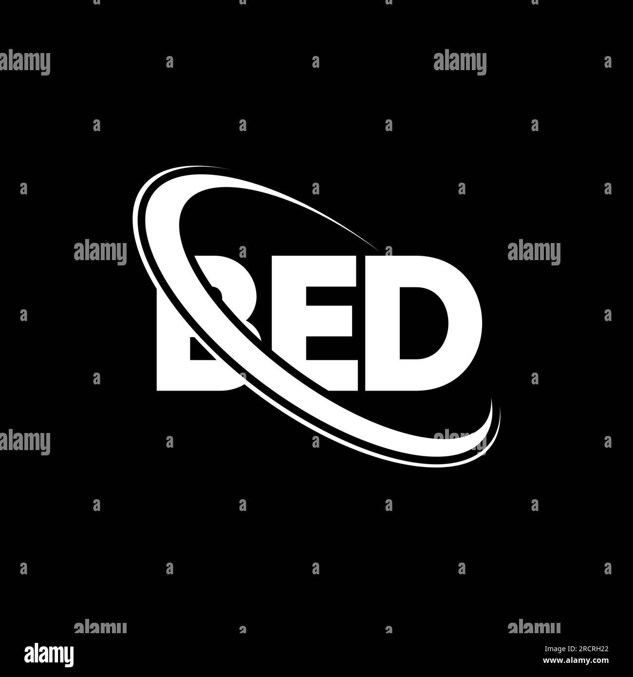 BED logo. BED letter. BED letter logo design. Initials BED logo linked ...