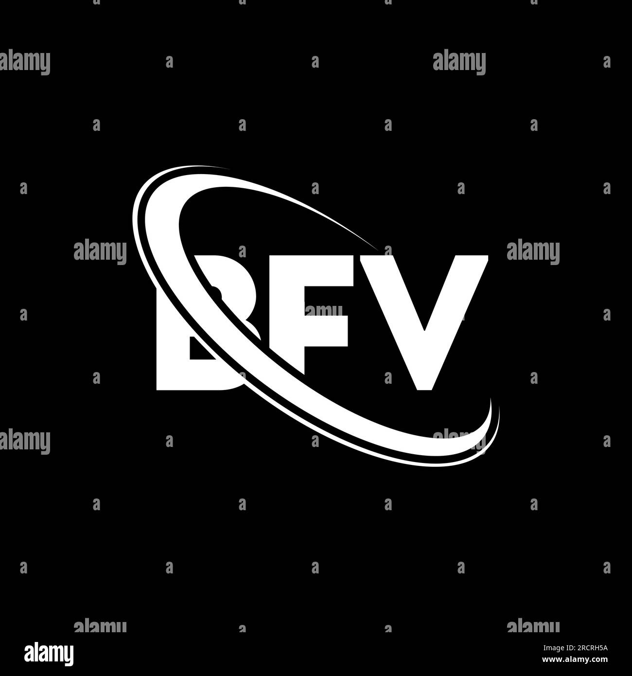 Bfv logo design hi-res stock photography and images - Alamy