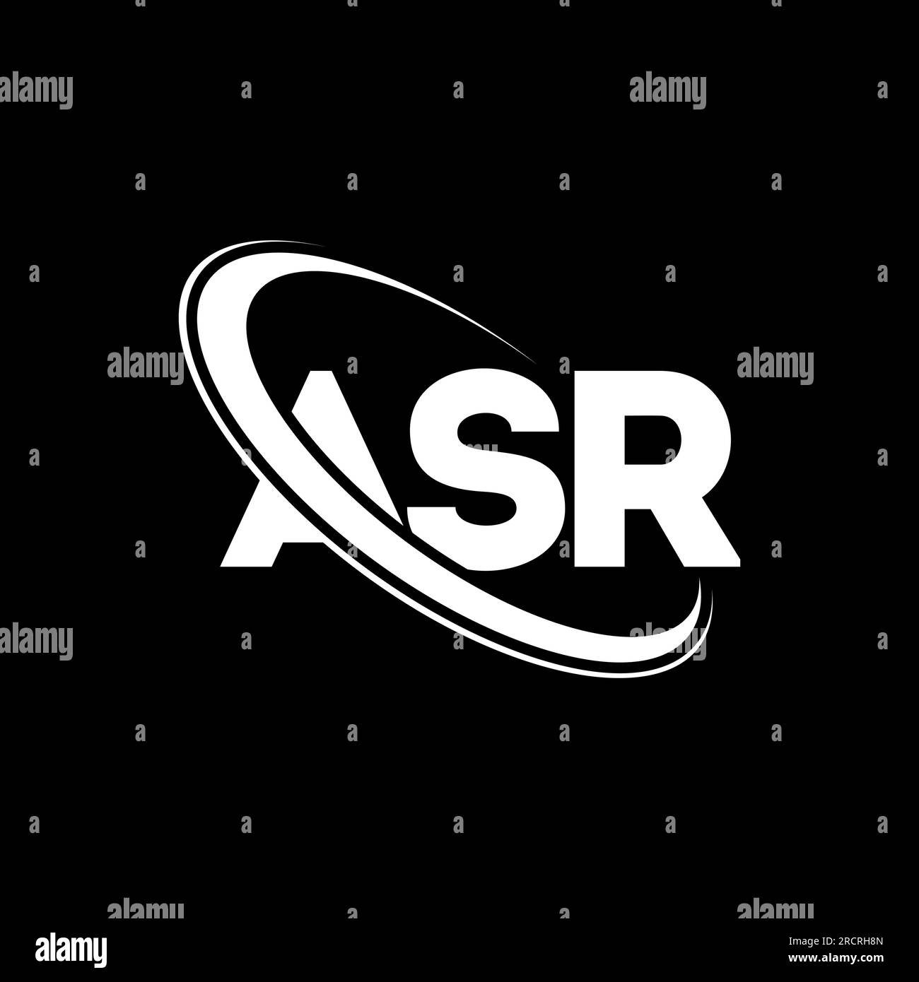 ASR logo. ASR letter. ASR letter logo design. Initials ASR logo linked ...