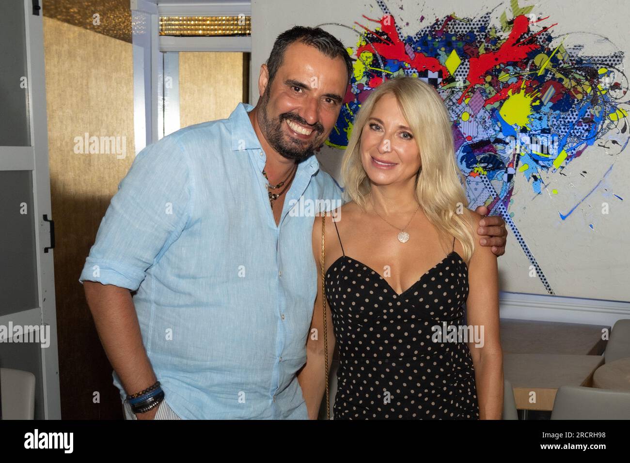 Ruth Katz and guest attends Ruth Katz and Katlean De Monchy Birthday ...