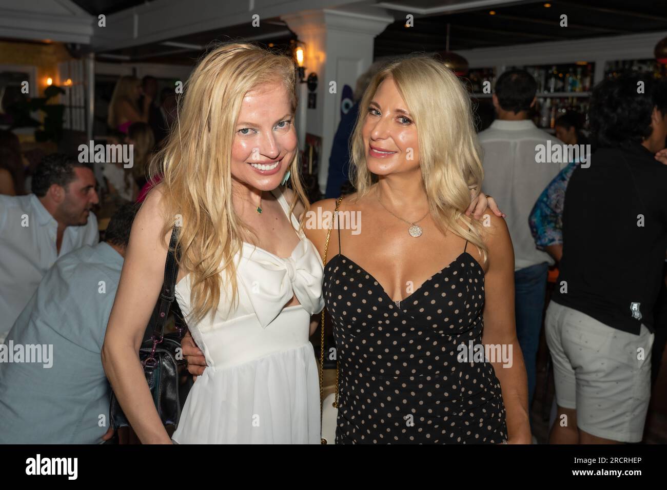 Anna Kulinova and Ruth Katz attends Ruth Katz and Katlean De Monchy ...