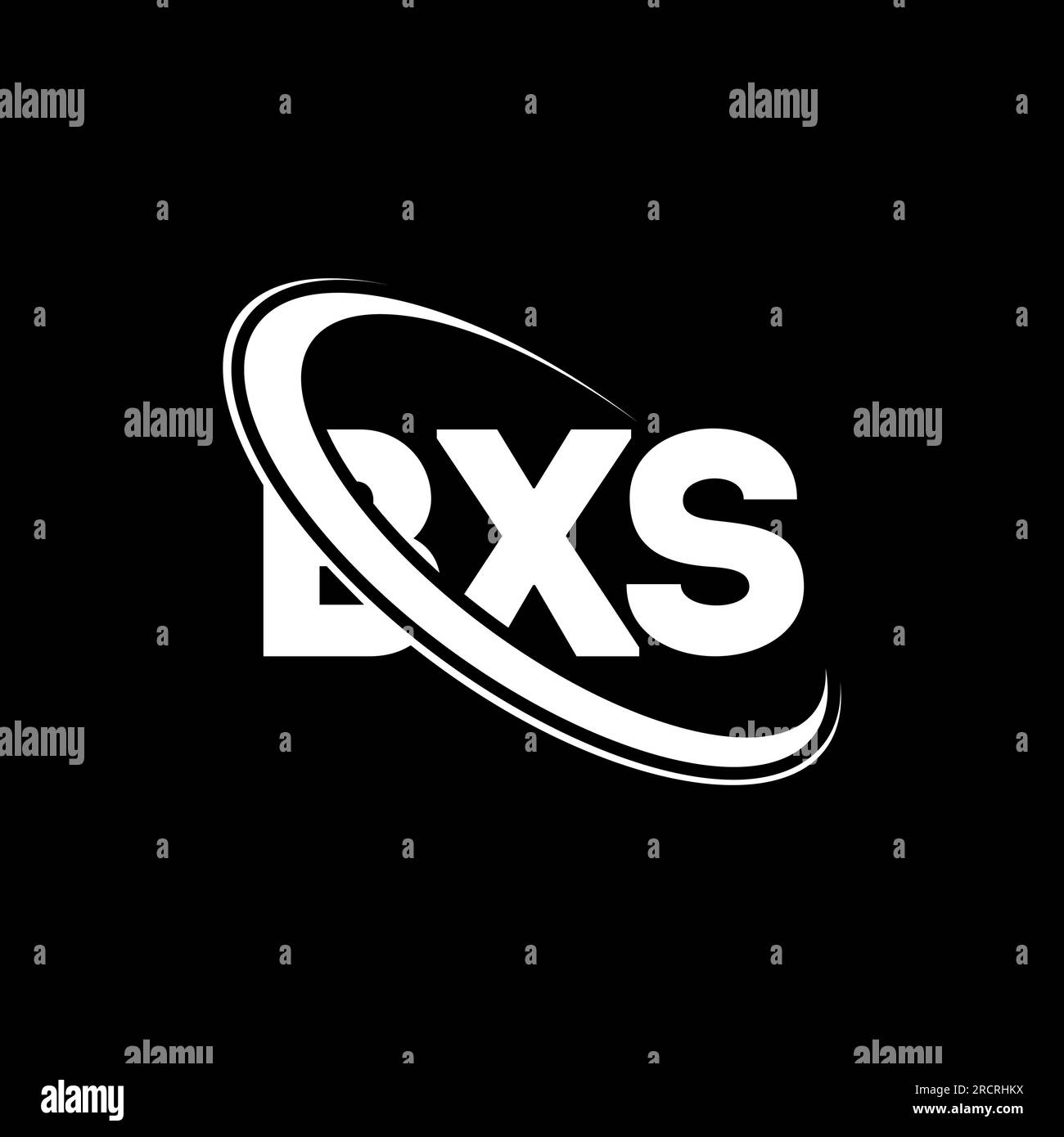 BXS logo. BXS letter. BXS letter logo design. Initials BXS logo linked ...