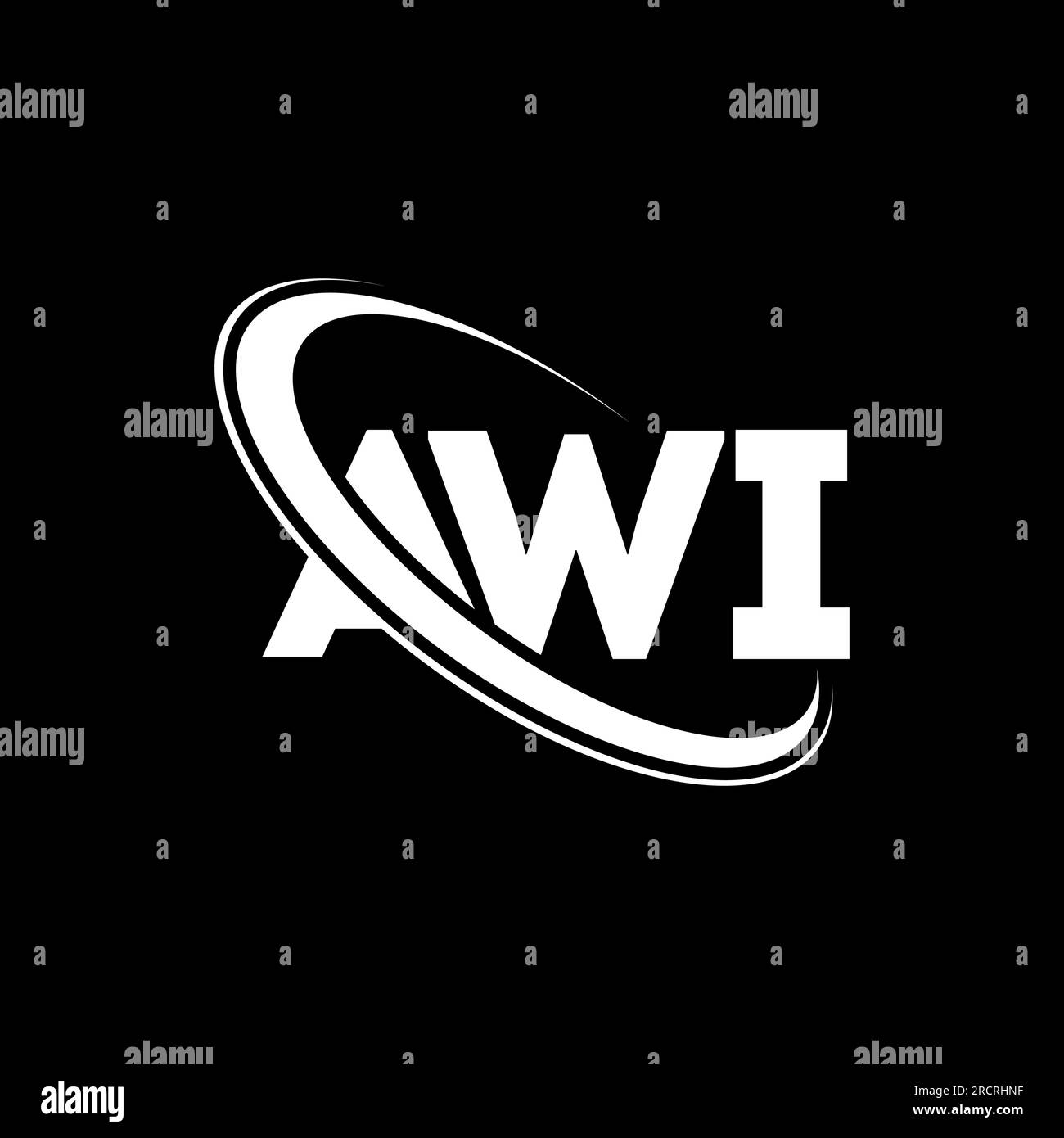 Awi logo design hi-res stock photography and images - Alamy