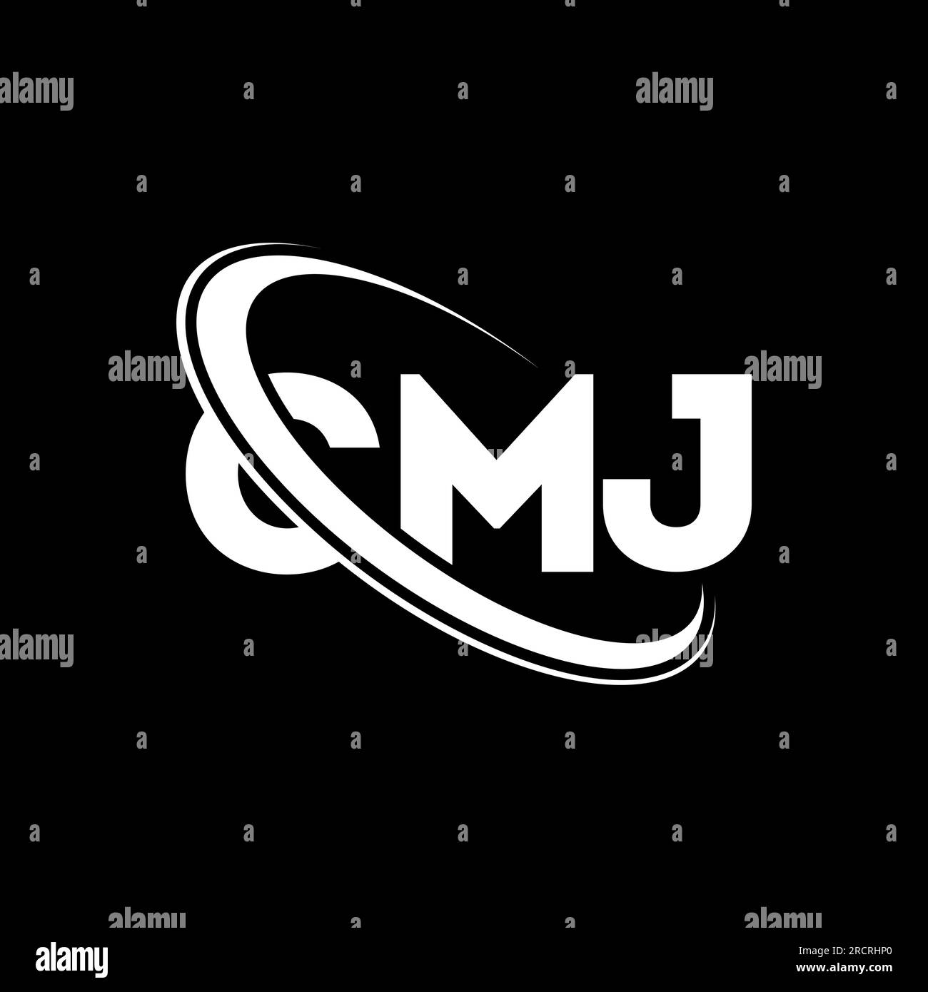 Cmj logo design hi-res stock photography and images - Alamy