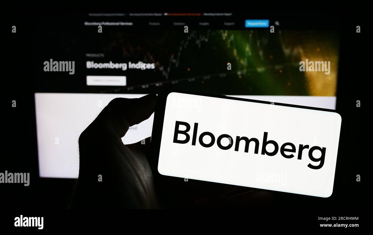 Bloomberg screen hi-res stock photography and images - Alamy