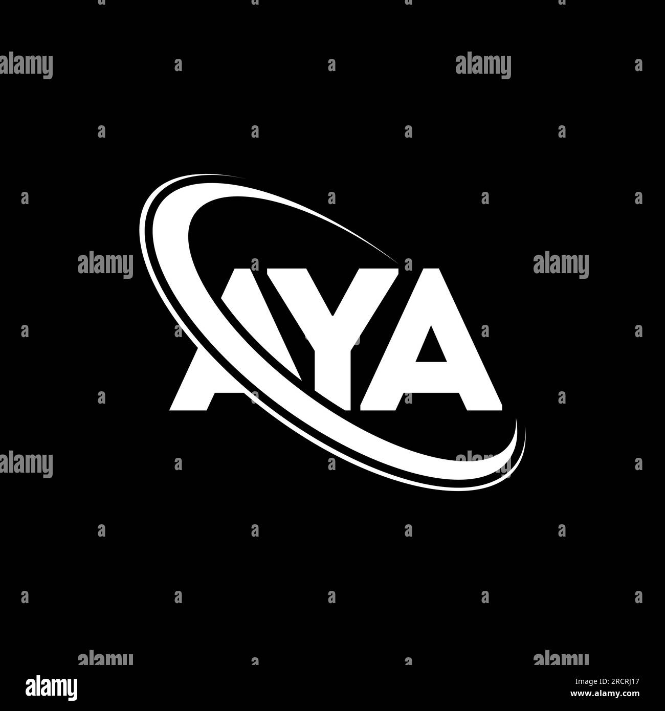 Aya logo design hi-res stock photography and images - Alamy