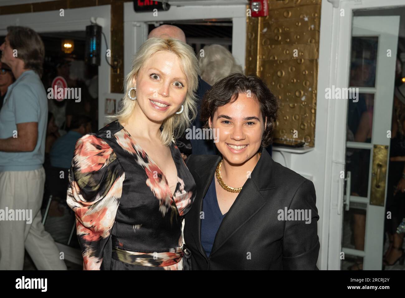 Julianne Michelle Reeves and Elena Gibbs attends Ruth Katz and Katlean ...