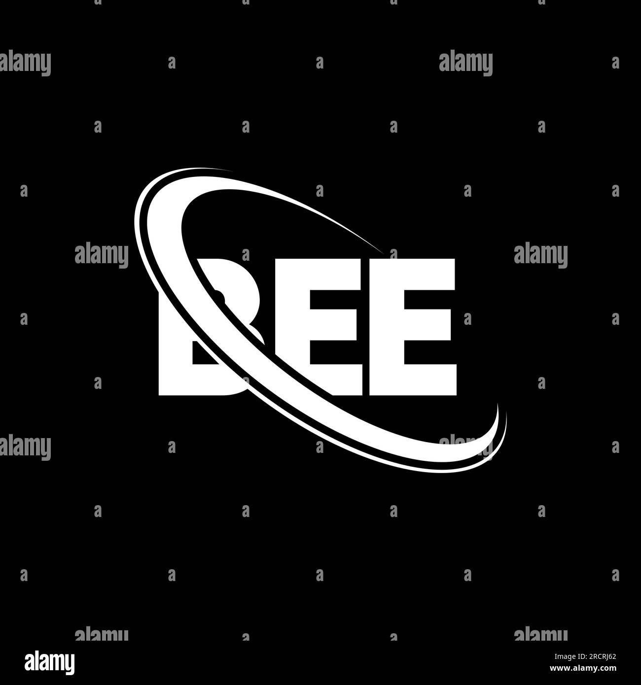 BEE logo. BEE letter. BEE letter logo design. Initials BEE logo linked ...