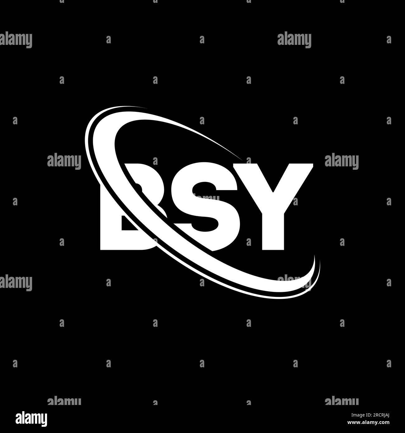 BSY logo. BSY letter. BSY letter logo design. Initials BSY logo linked ...