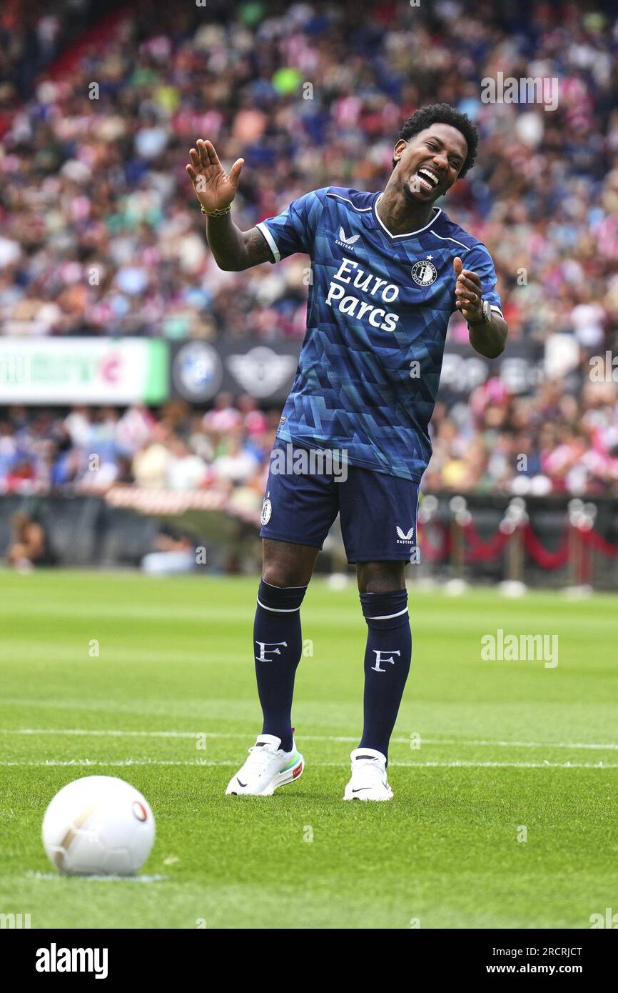 Rotterdam - Eljero Elia during the Open house Feyenoord 2023 at Stadion ...