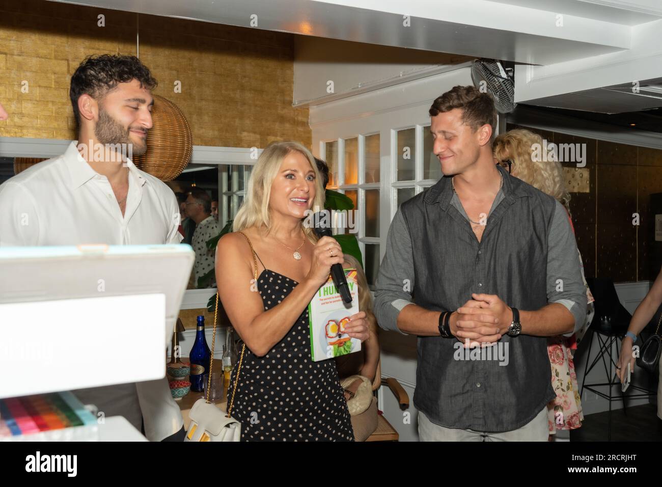 Jonah Naidus, Ruth Katz and Jordan Naidus attends Ruth Katz and Katlean ...