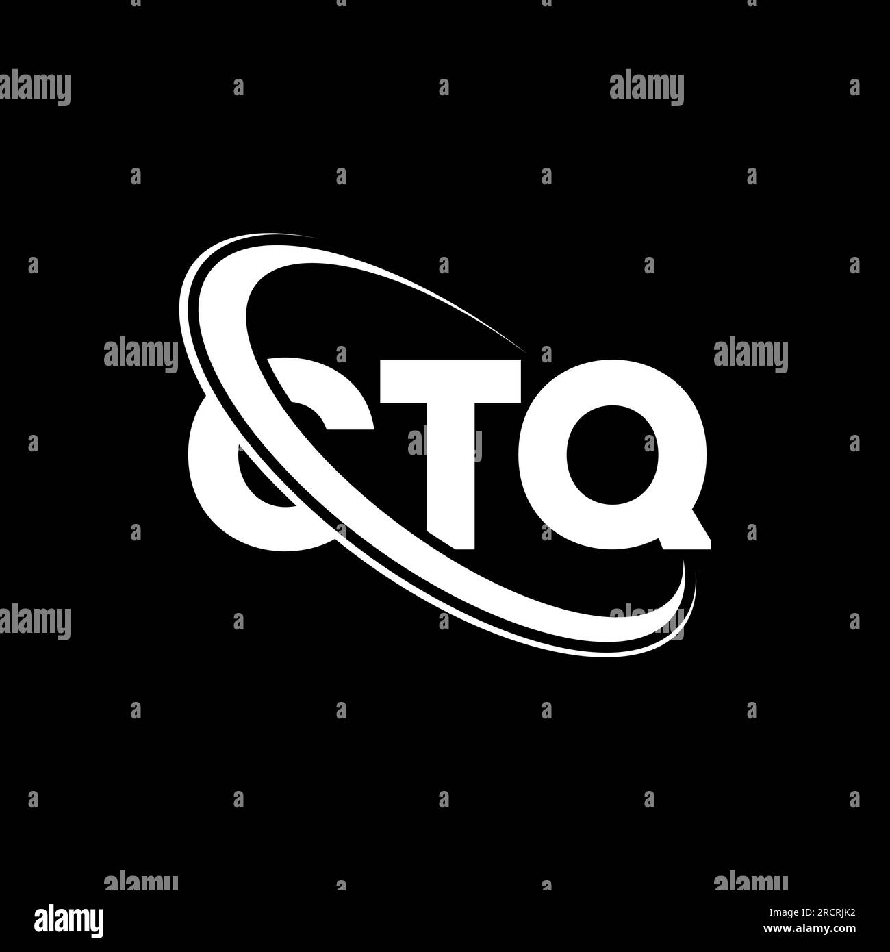 Ctq logo design hi-res stock photography and images - Alamy
