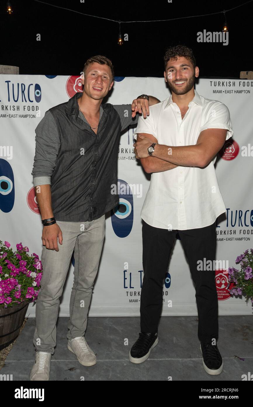 Jonah Naidus and Jordan Naidus attends Ruth Katz and Katlean De Monchy ...