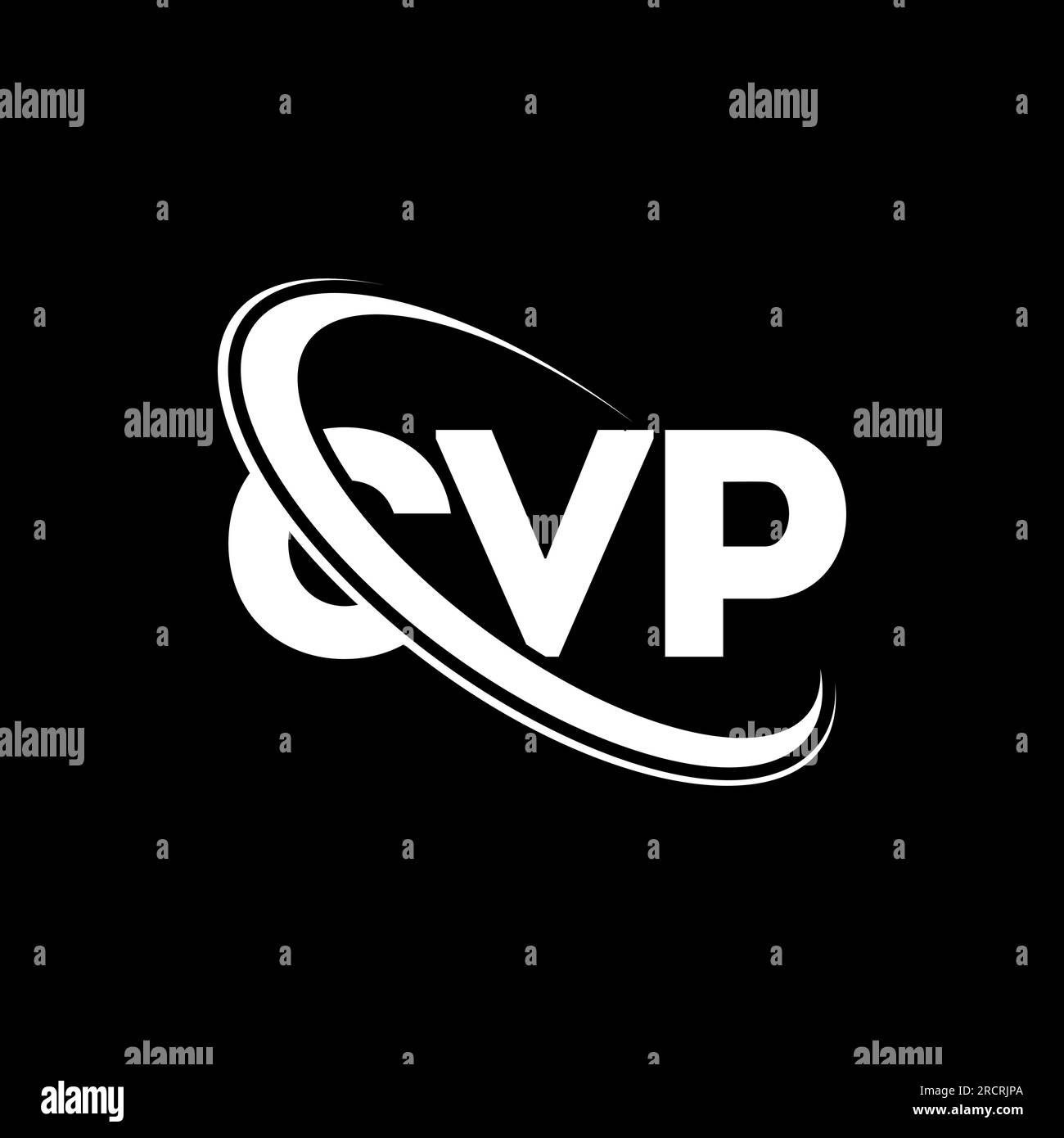 CVP logo. CVP letter. CVP letter logo design. Initials CVP logo linked ...