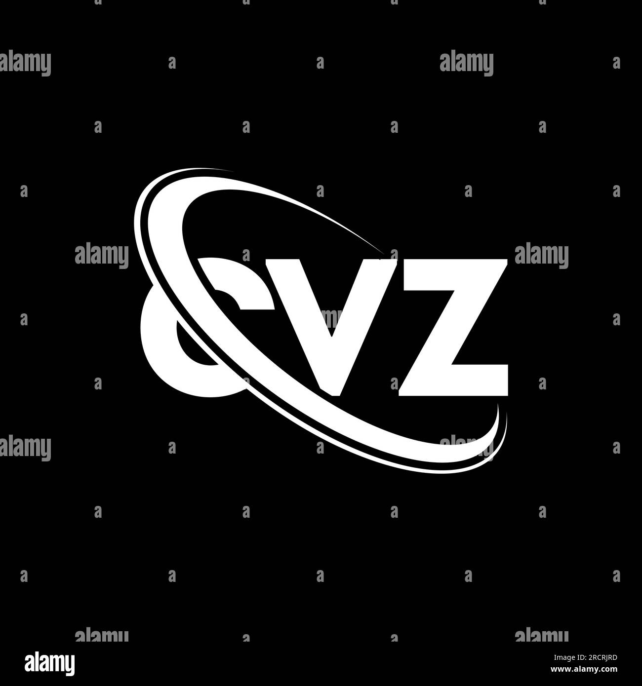 CVZ logo. CVZ letter. CVZ letter logo design. Initials CVZ logo linked ...