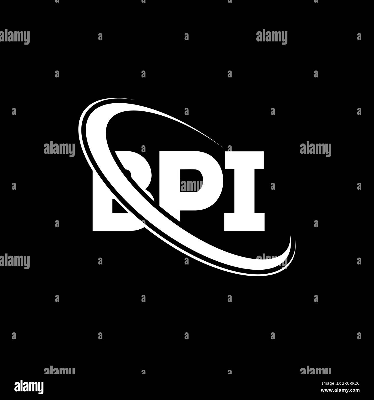 Bpi minimalist logo Stock Vector Images - Alamy
