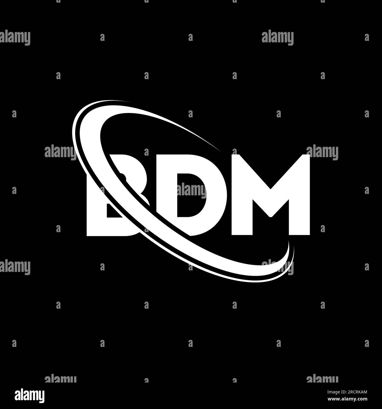 BDM logo. BDM letter. BDM letter logo design. Initials BDM logo linked ...