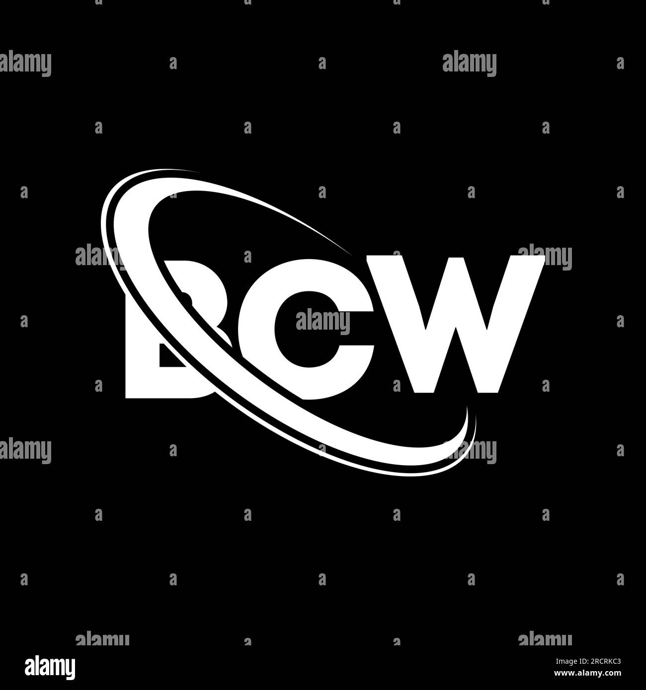 Bcw logo design hi-res stock photography and images - Alamy