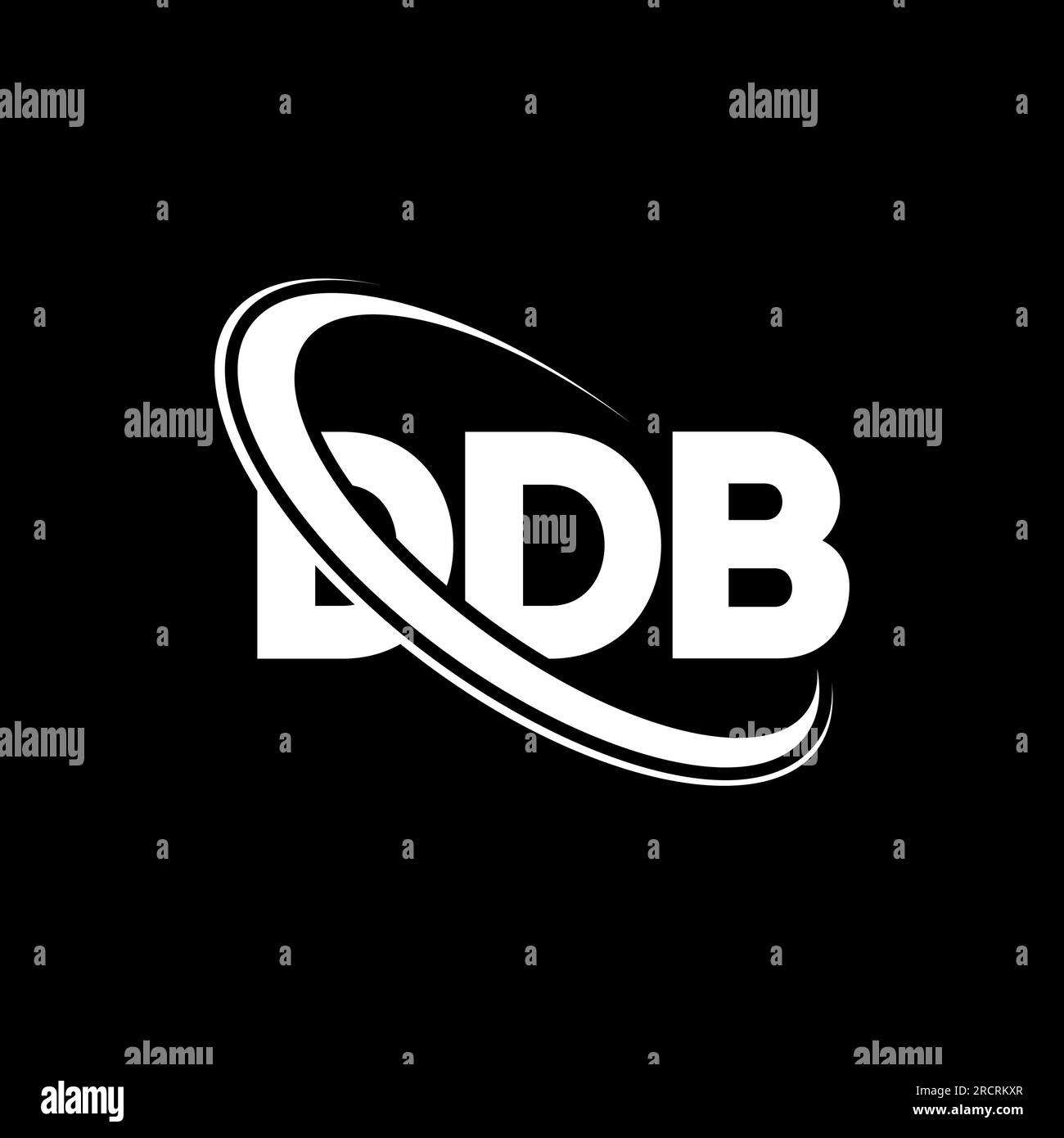 DDB logo. DDB letter. DDB letter logo design. Initials DDB logo linked ...