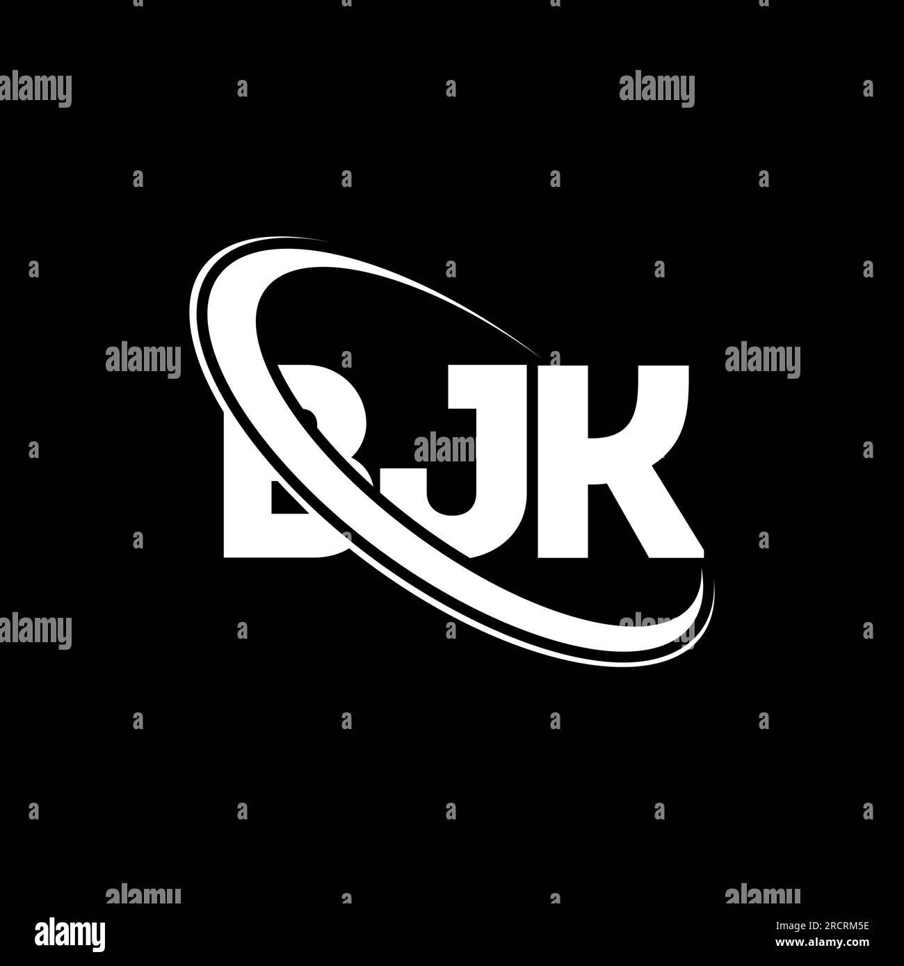 BJK logo. BJK letter. BJK letter logo design. Initials BJK logo linked ...