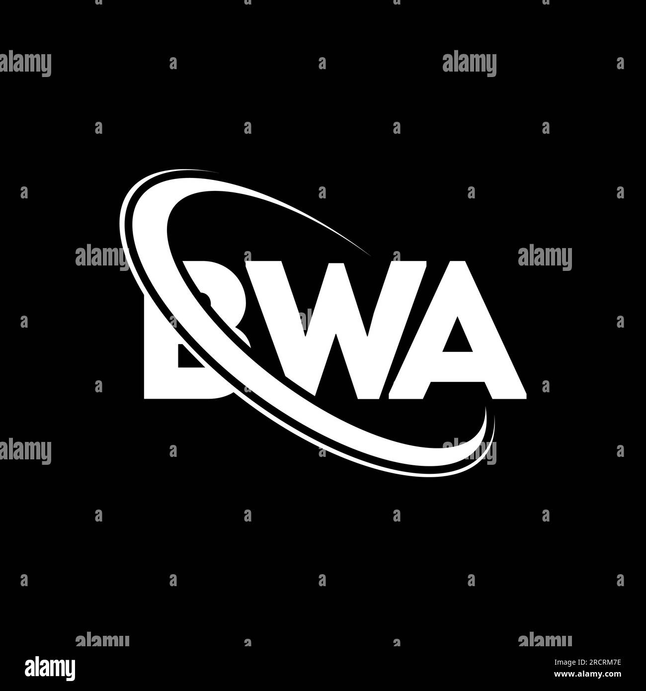 BWA logo. BWA letter. BWA letter logo design. Initials BWA logo linked ...